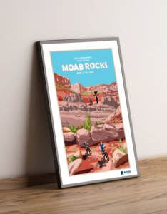 Moab Rocks OFFICIAL 2025 Poster – RowdyTrails